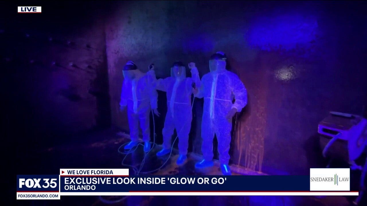 First look inside Glow or Go attraction
