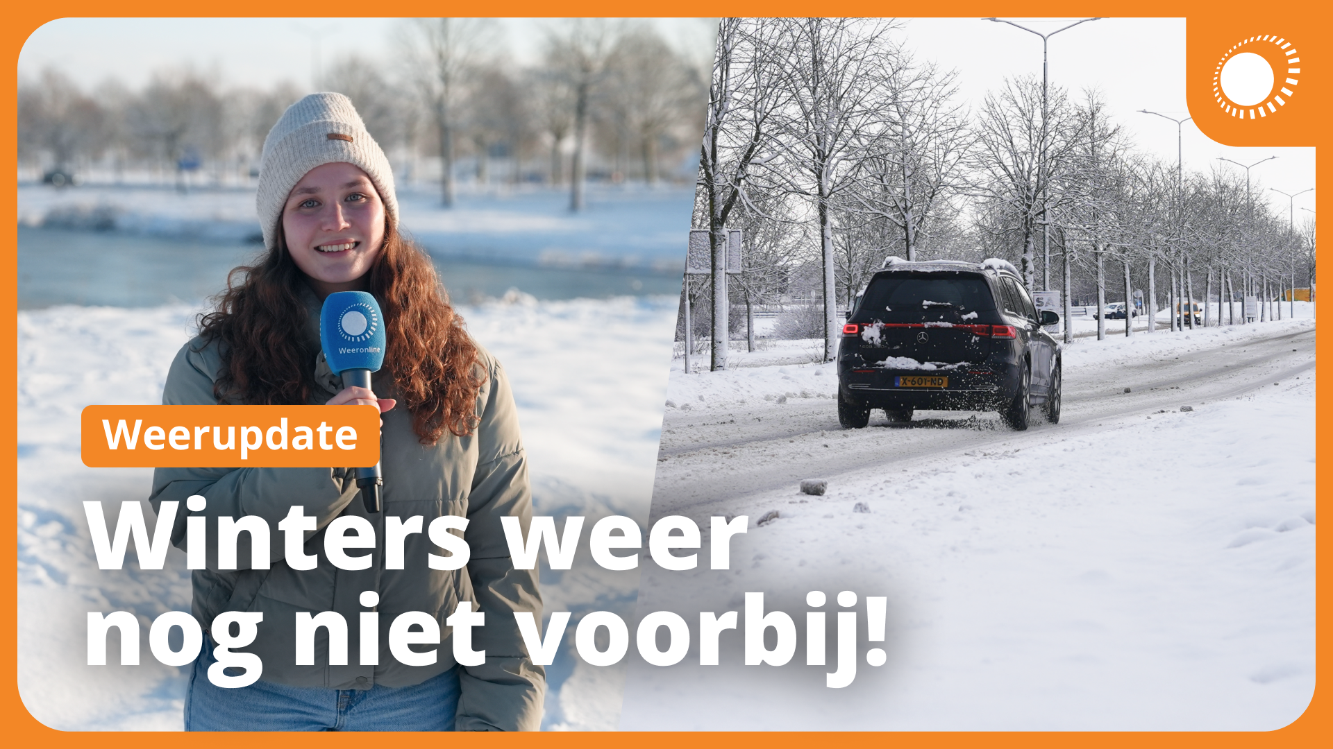 Winters weer nog niet voorbij!