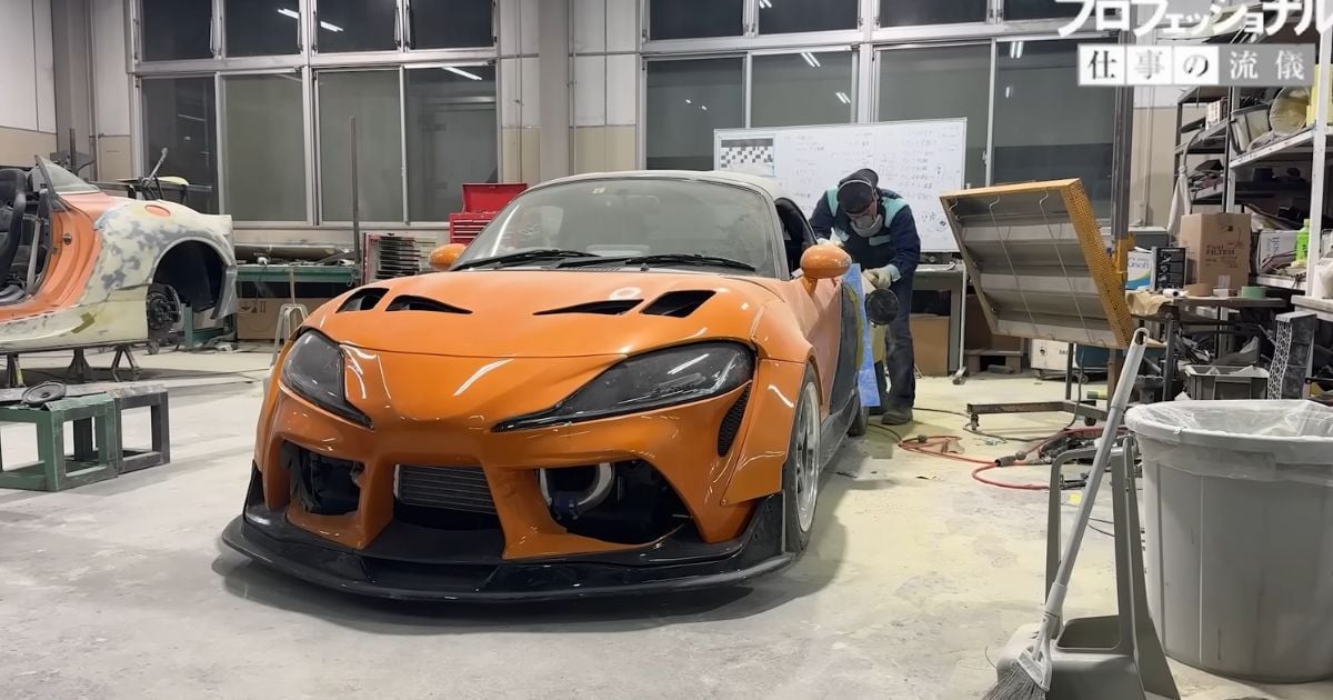 Des étudiants créent une mini Toyota Supra fonctionnelle!