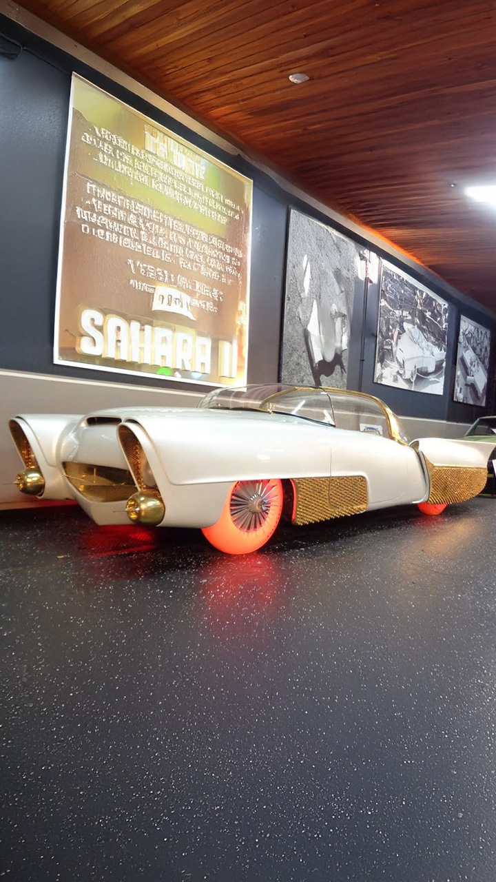 The glowing tires of the Golden Sahara II