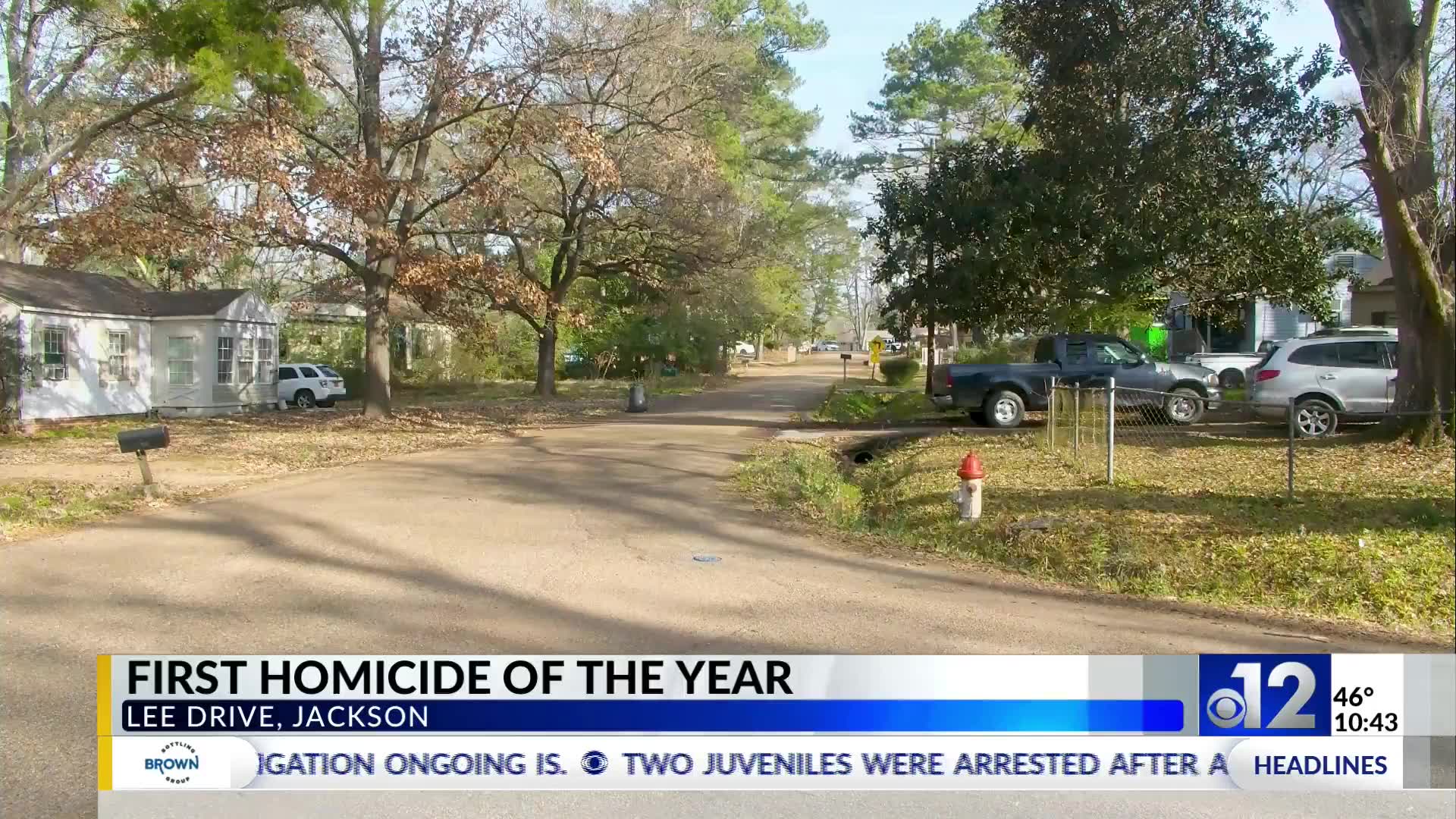 Jackson police investigate deadly shooting on Lee Drive