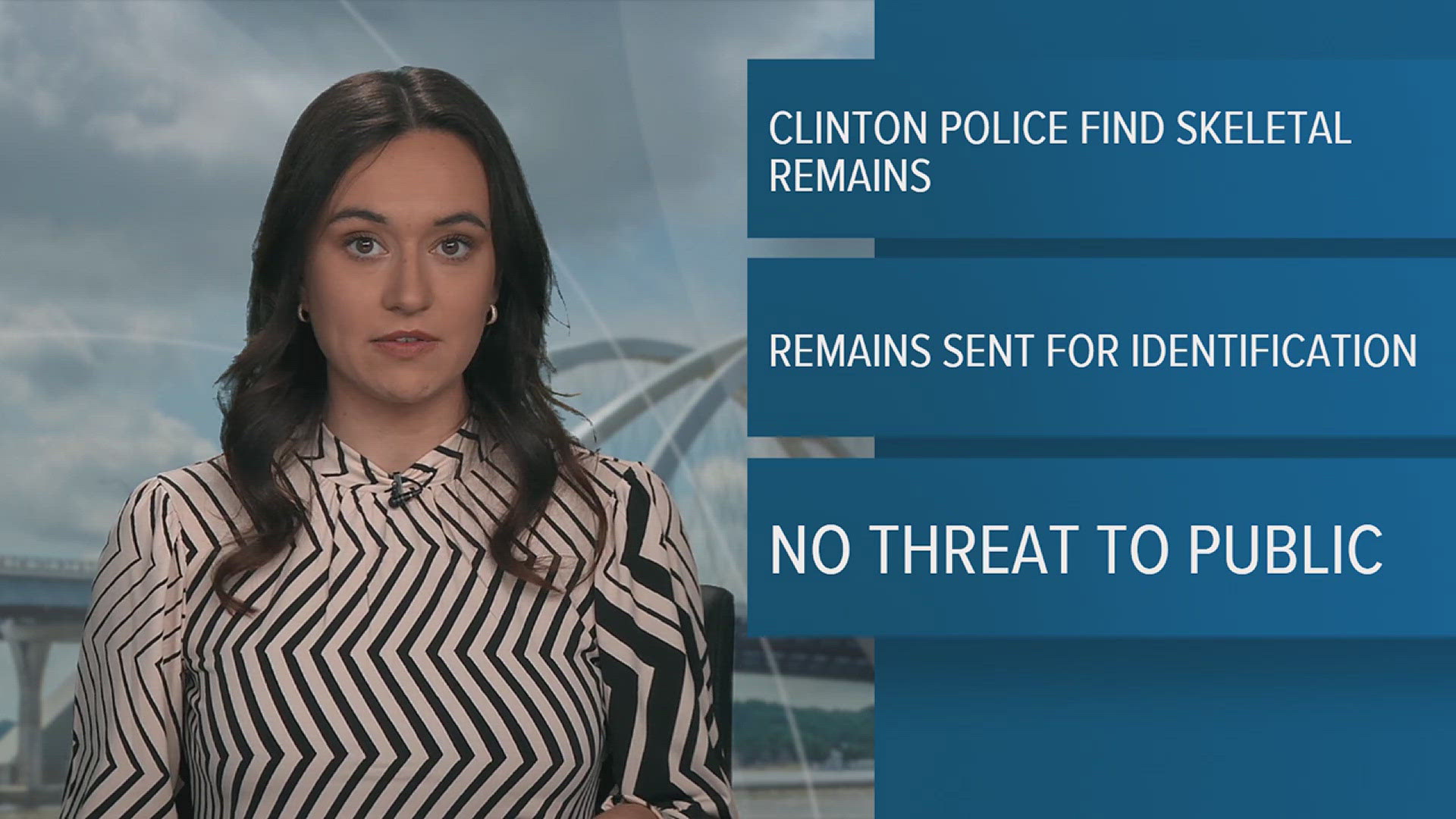 Skeletal remains found in Clinton