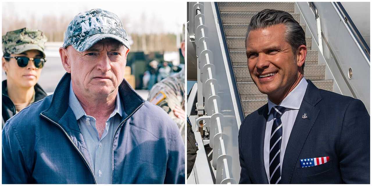 Sen. Kelly responds as Hegseth moves to cut his military pension, rank