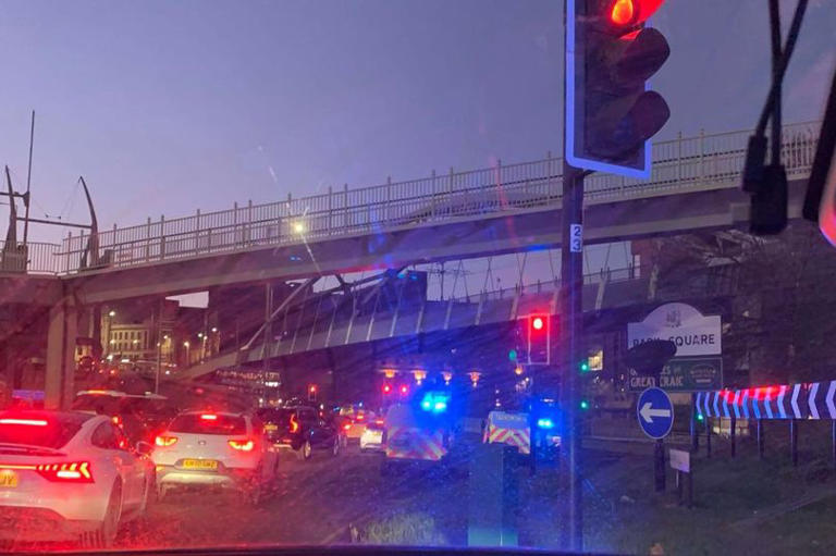 Full police statement after Sheffield Park Square Bridge closed off