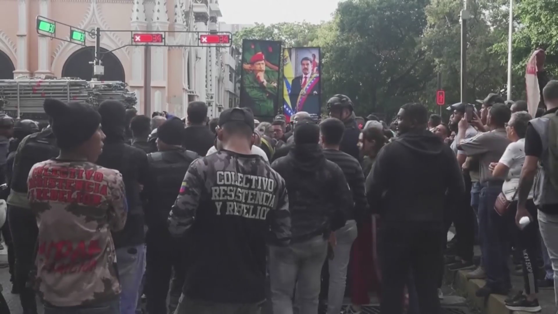 Venezuelan speaks after US air strike