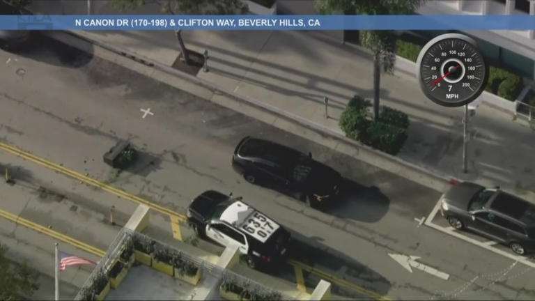 Police pursue, track possibly stolen vehicle for hours throughout Los ...