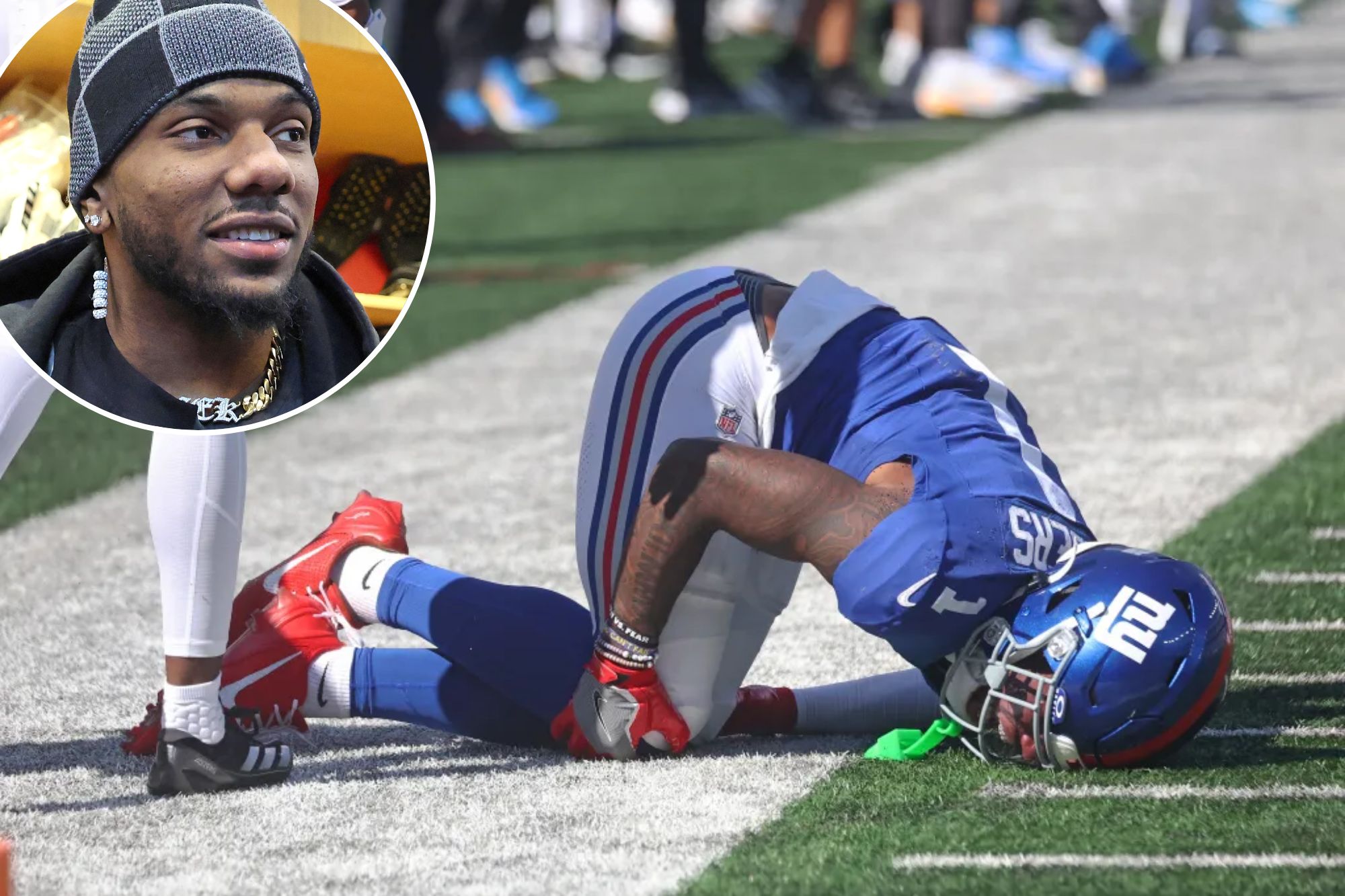 Malik Nabers won’t commit to Week 1 Giants return after brutal injury ...