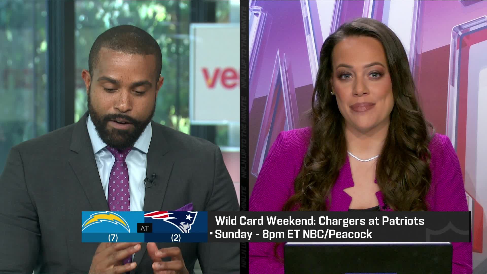 Bridget Condon breaks down Chargers-Patriots wild card matchup 'Up to ...