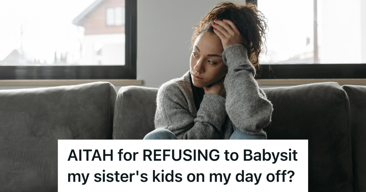 Young woman treated babysitting as a favor not a duty, but her sister’s ...
