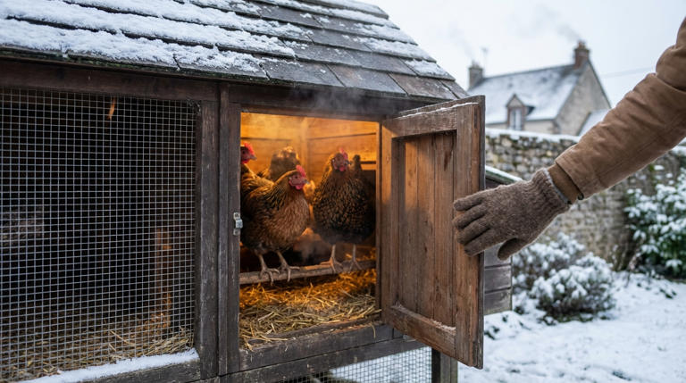 Poules en hiver : ce geste du soir dans le poulailler que 80 % des ...
