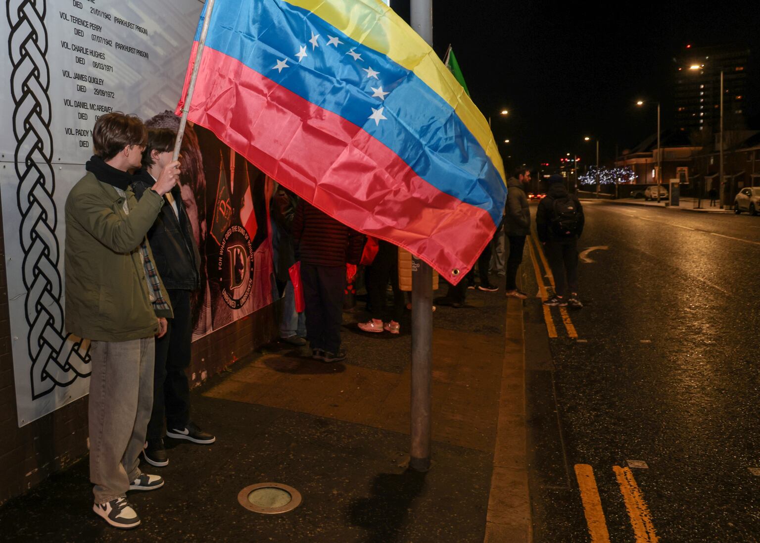 'Hands off Venezuela' rally held in Belfast