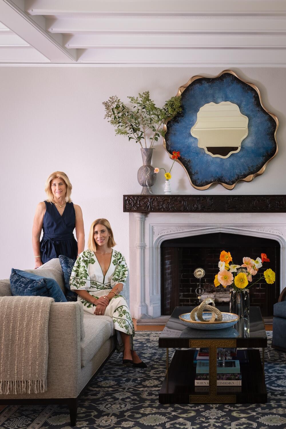 Hayward Design House’s color-rich mix of mottled velvet, jute ball cord ...