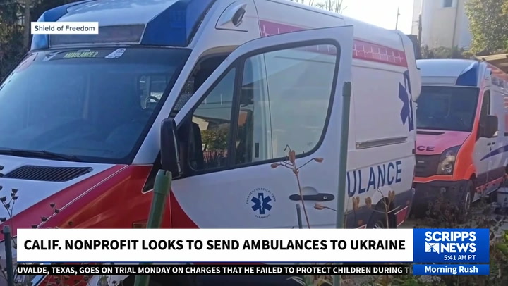 Aid in conflict: Fundraising for Ukraine's frontline ambulances