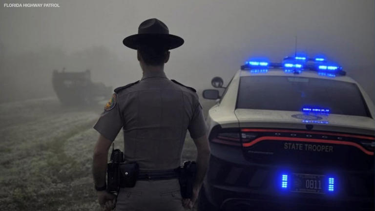 Teen unscathed after flipping car while speeding through heavy fog: FHP