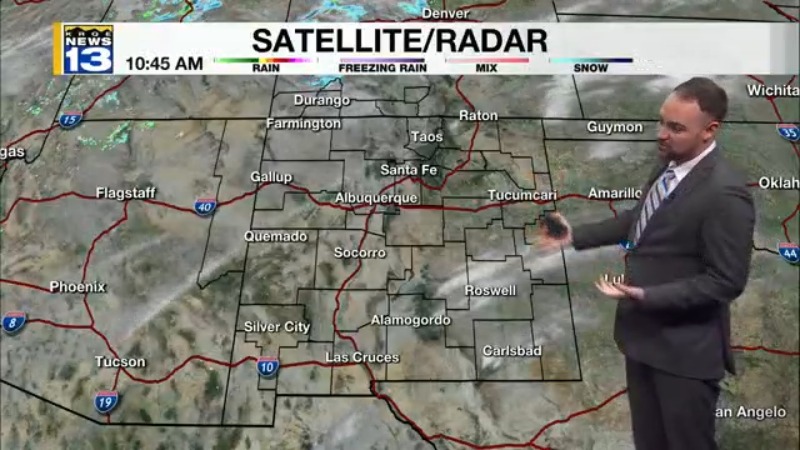 Moisture returns to New Mexico late this week