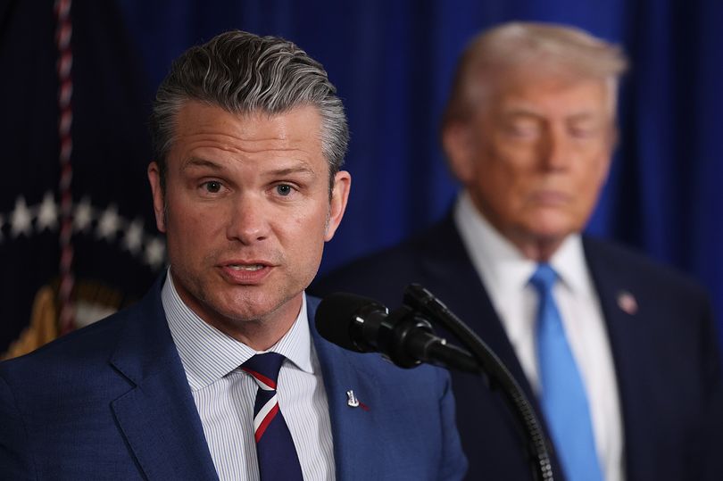 Mark Kelly scorches Trump over his five deferments after Hegseth's ...