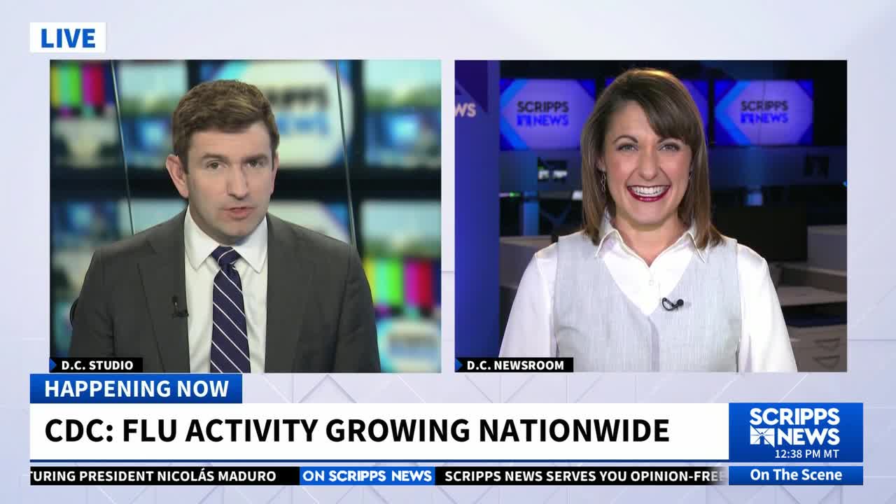 Flu activity is on the rise, with 47 states and territories reporting ...