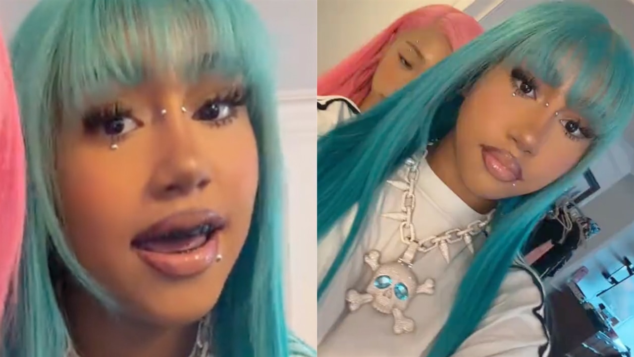 Kim Kardashian’s daughter North West debuts bridge piercing and all ...