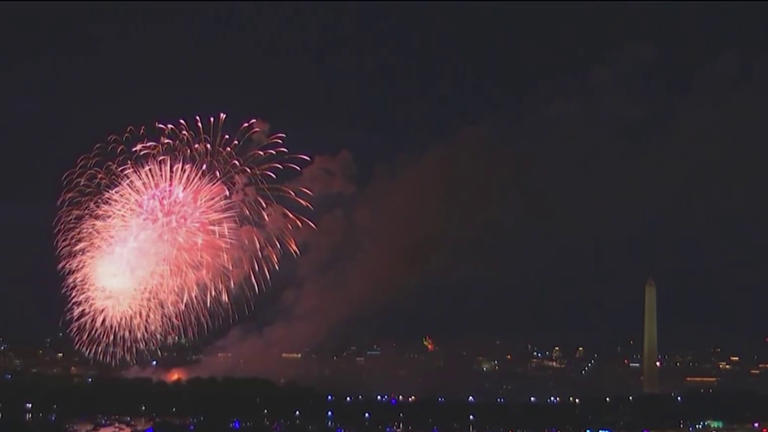 Traffic changes in DC Monday evening for 'Freedom 250' fireworks show