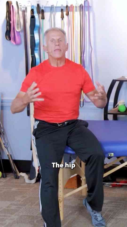 Standing hip abductor exercise