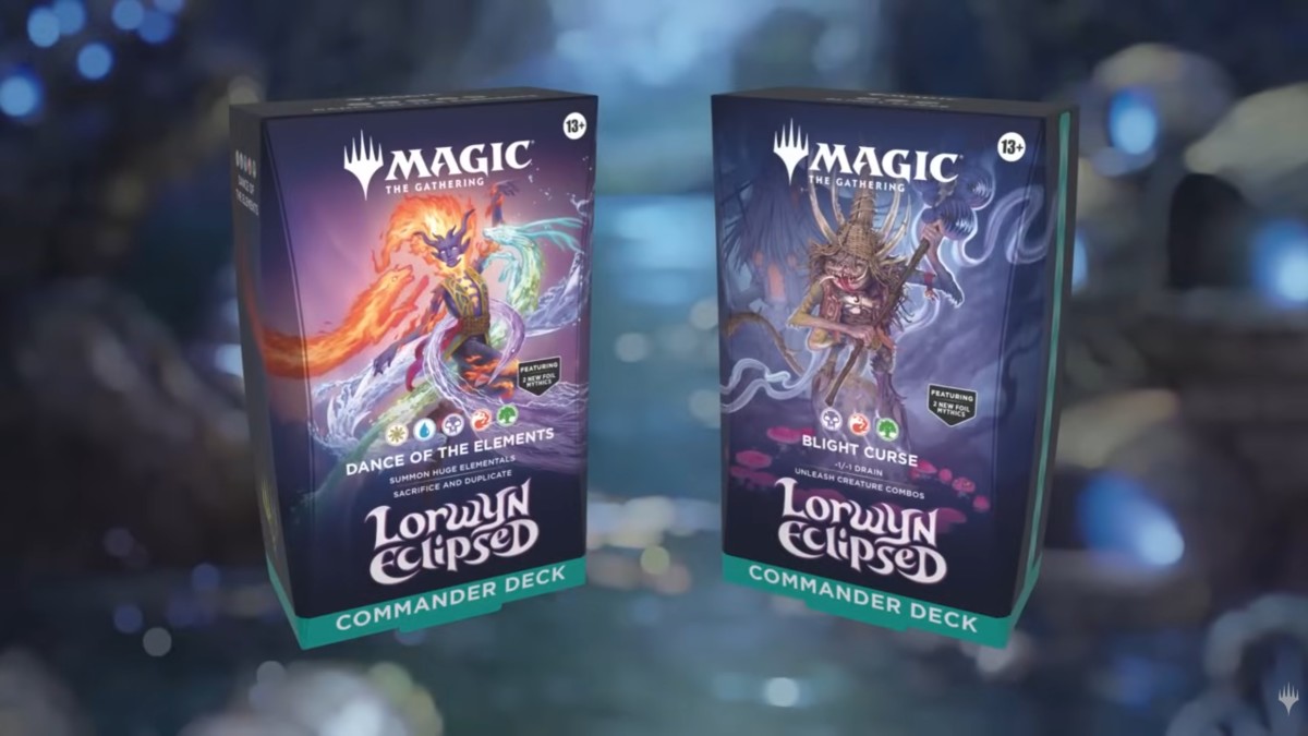 Lorwyn eclipsed commander precon face commanders revealed