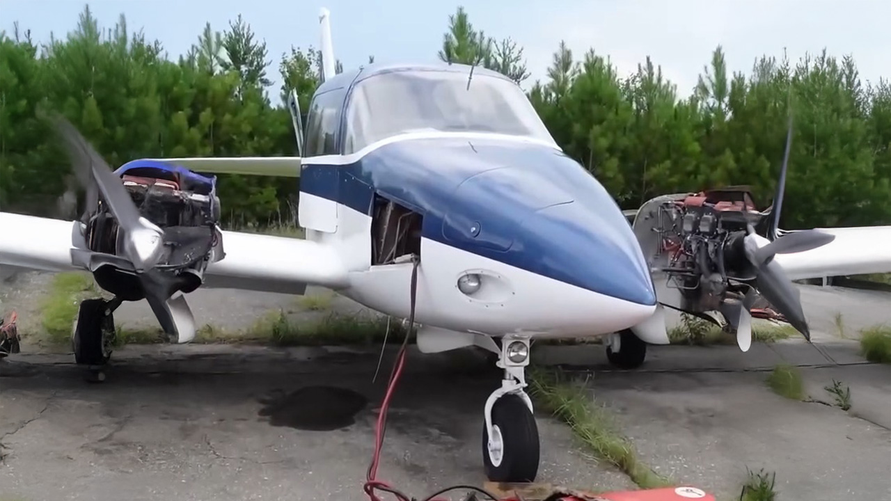 Piper Aztec saga beyond the blue tarp