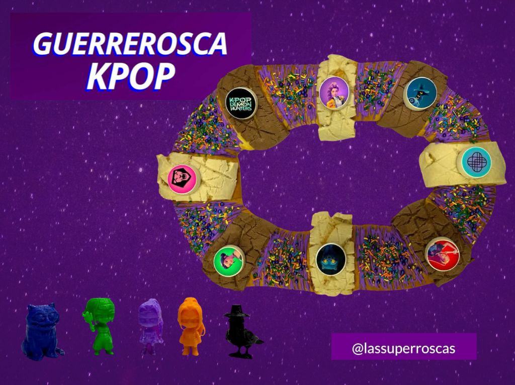 Aquí puedes comprar la Rosca de Reyes de «Las Guerreras K-Pop»