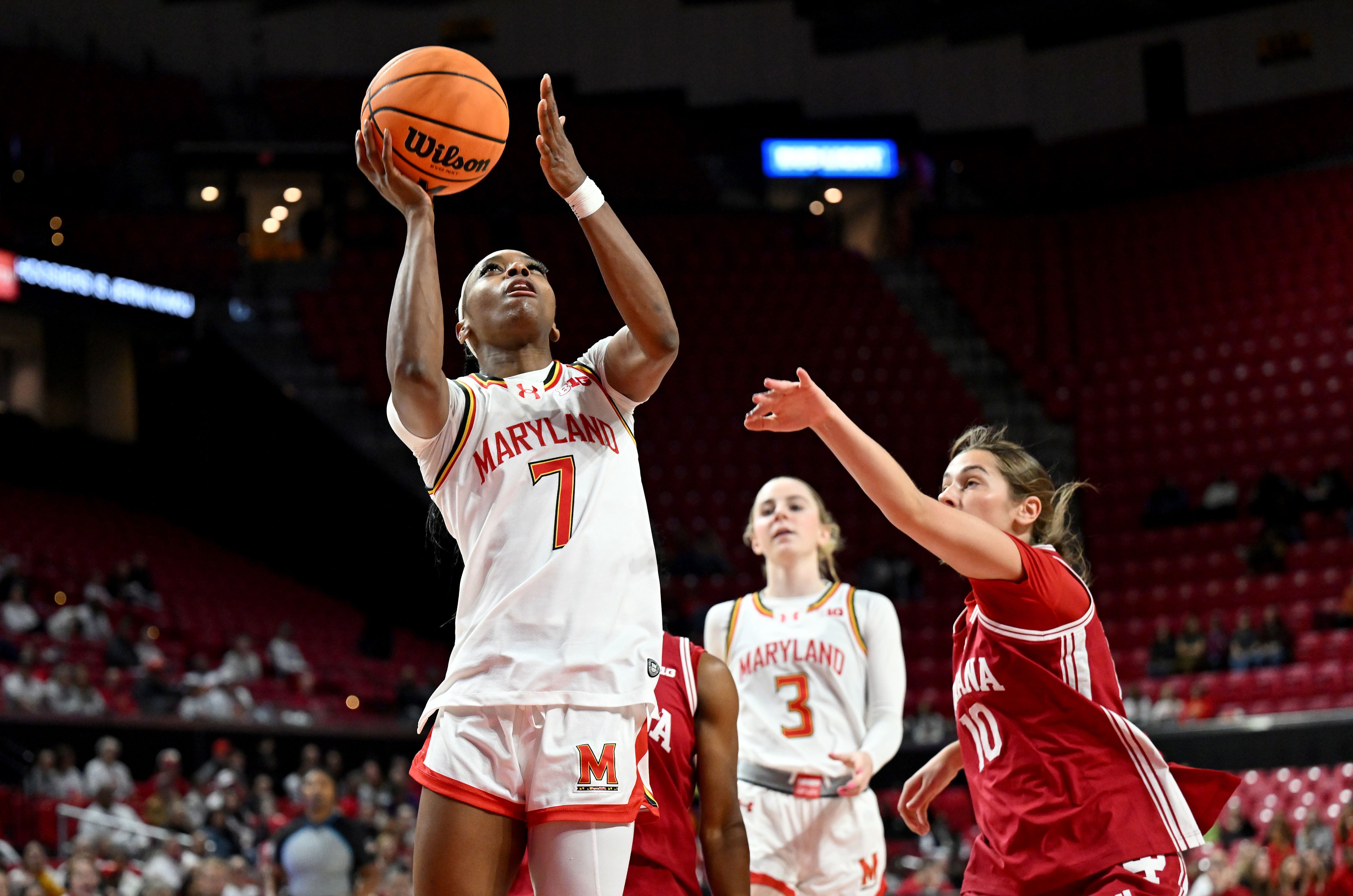 She’s 7-foot-1 and could be the tallest women’s college hoops player ever
