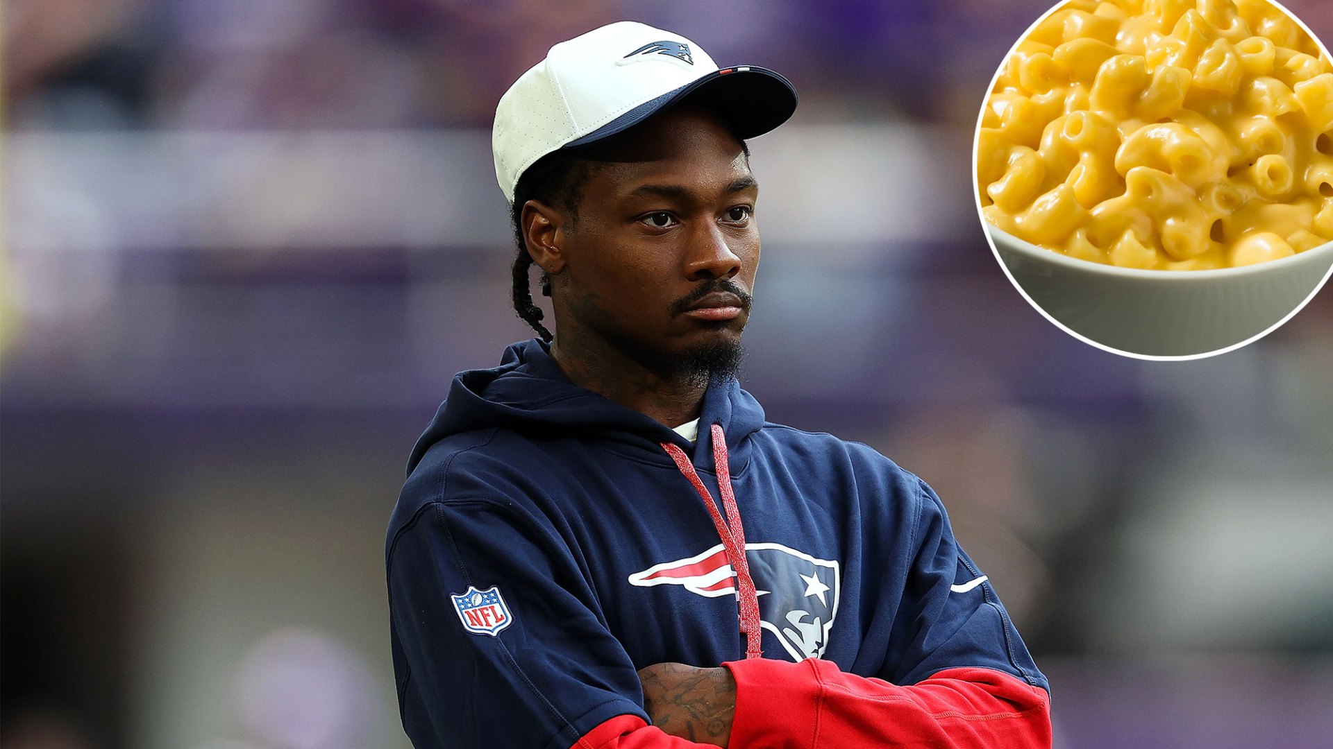 Stefon Diggs references bad mac and cheese after allegedly strangling chef