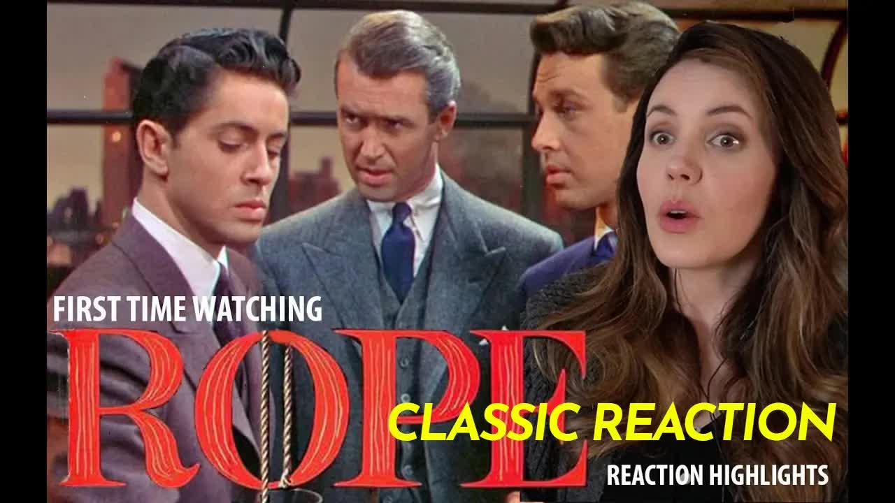 Cami loved Hitchcock's Rope (1948) movie reaction first time watching ...