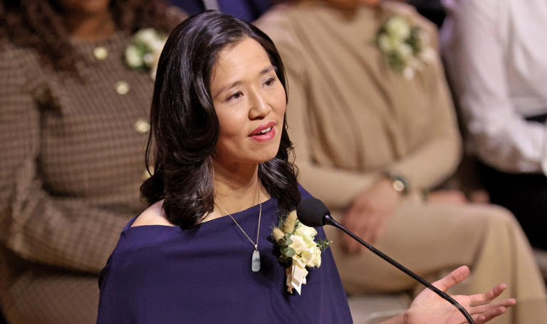 Wu evokes American Revolution as she is sworn in for second term
