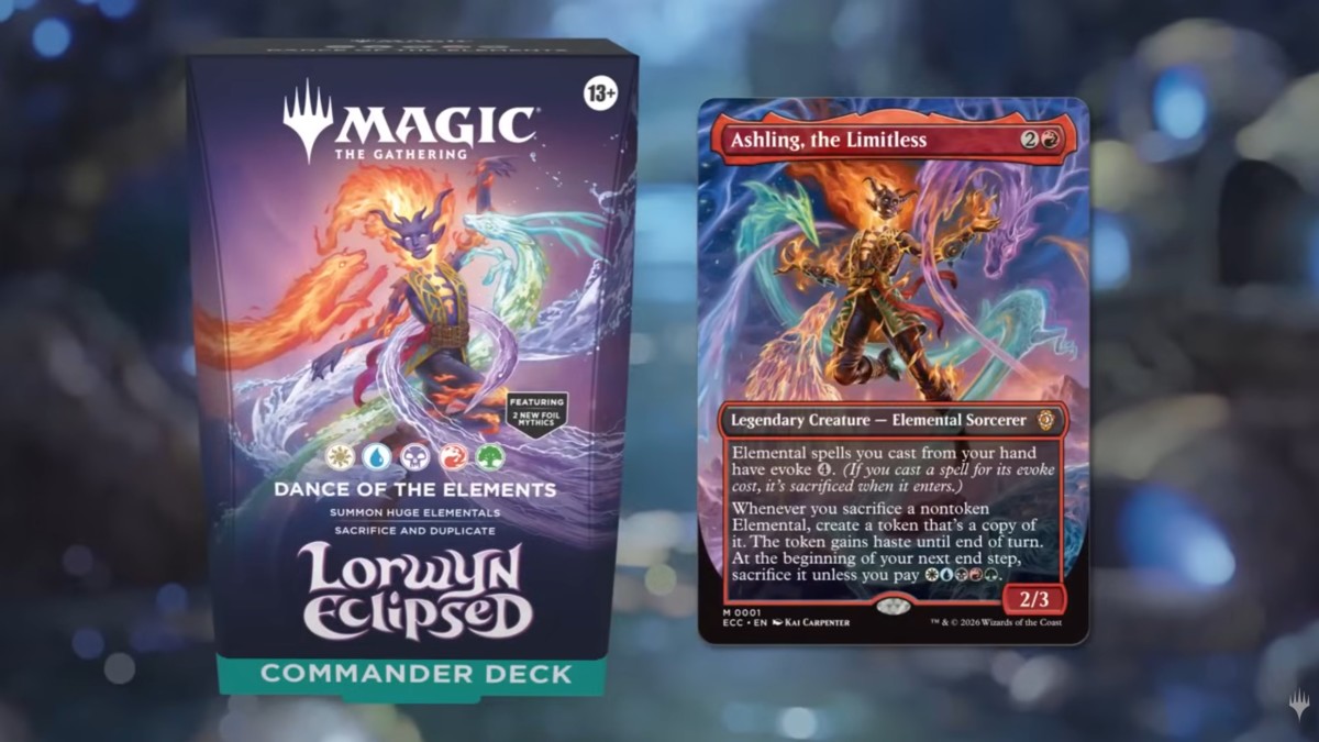 MTG Lorwyn eclipsed dance of the elements precon deck list revealed