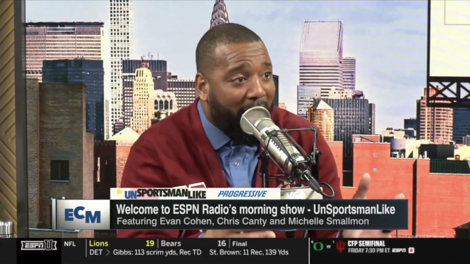 Chris Canty argues kickers are 'not football players'