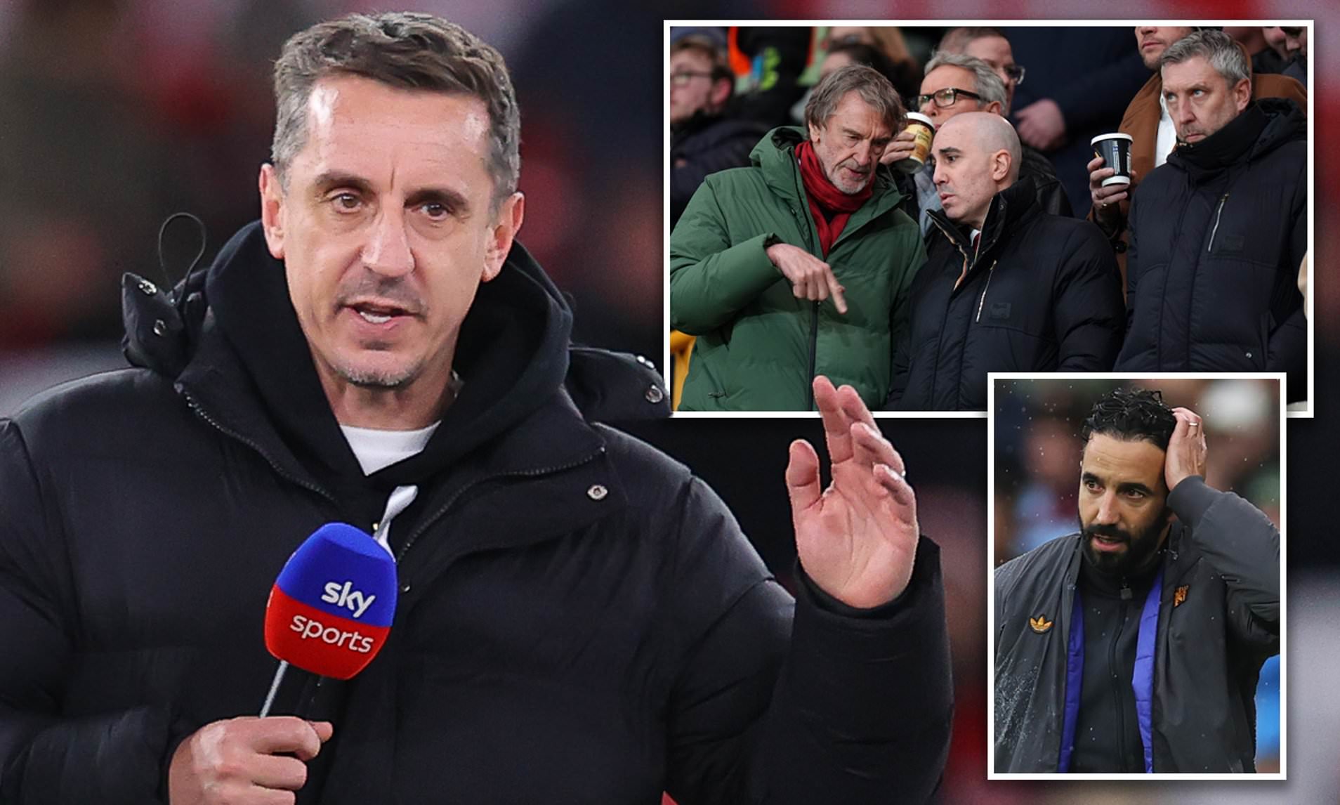 Gary Neville urges Man United bosses to 'stop the experiments' after ...