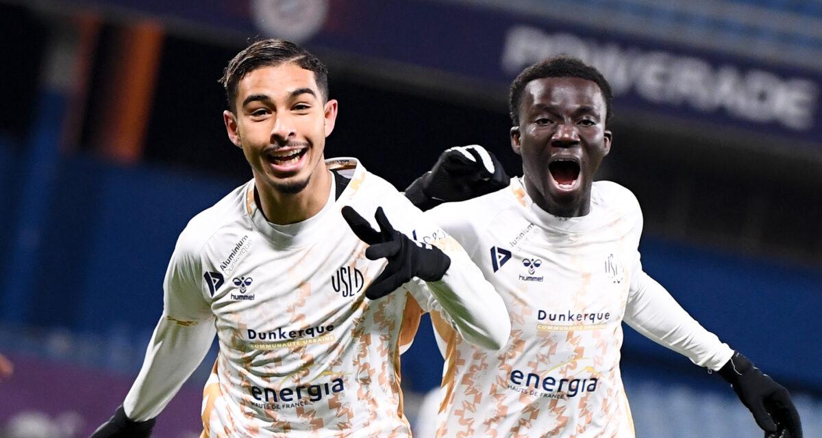 Dunkerque s'impose à Montpellier et revient à deux points du podium