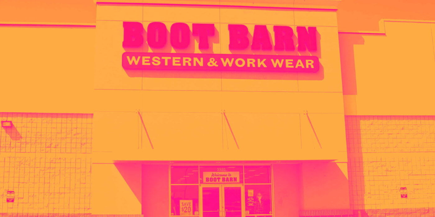 Boot Barn, Zumiez, Williams-Sonoma, and Academy Sports shares are ...