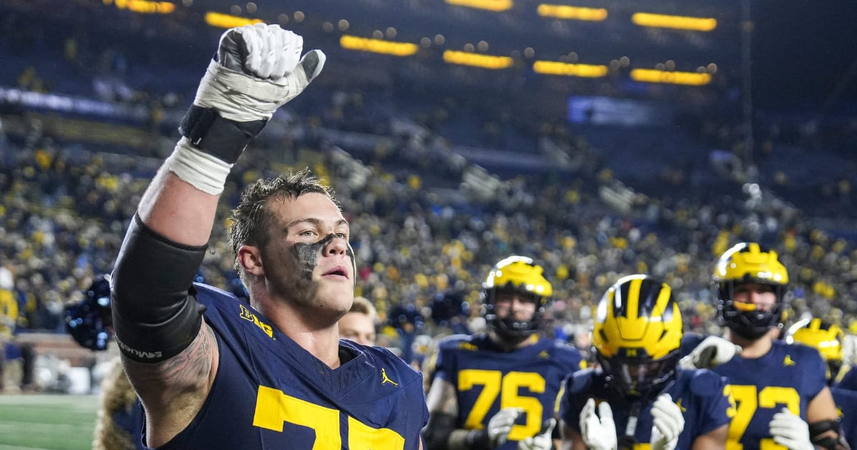 Michigan OL Blake Frazier to remain with Wolverines in 2026: 'Those who ...