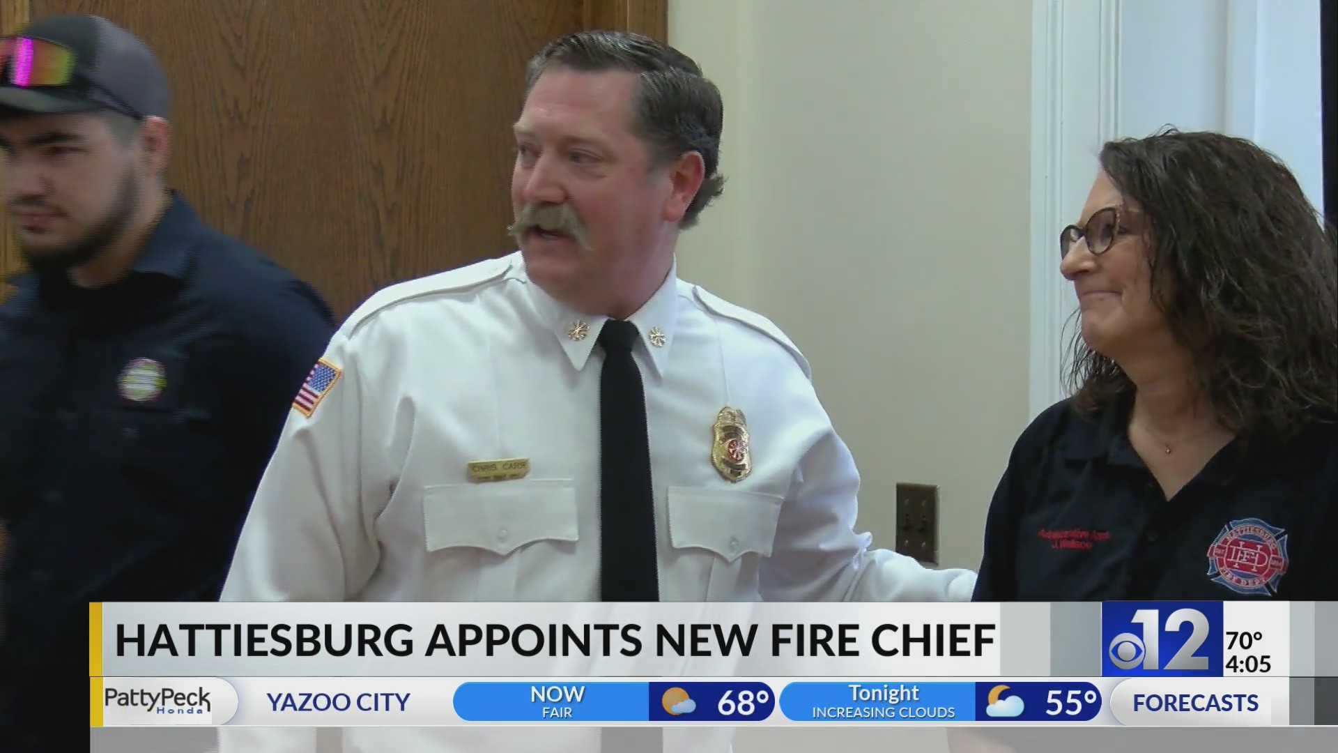 Mayor Barker appoints Chris Carr as new Hattiesburg Fire Chief