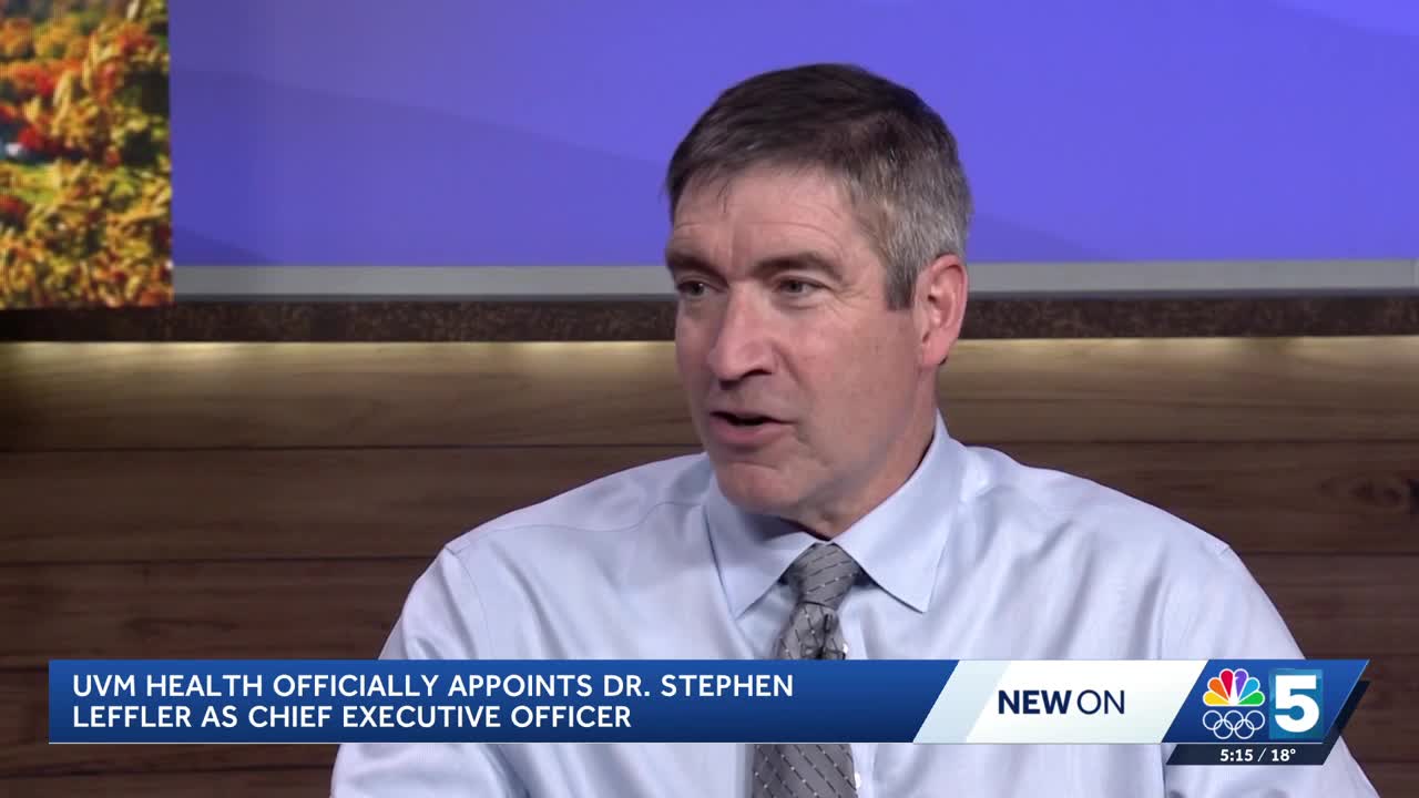 Stephen Leffler appointed CEO of University of Vermont Health Network