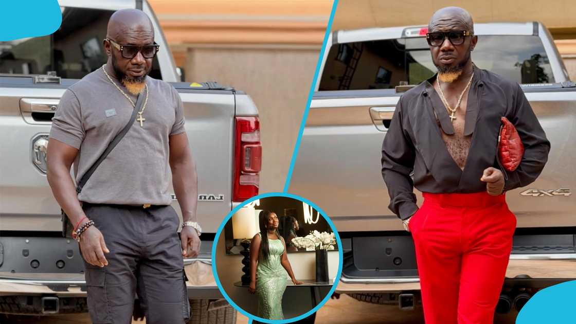 Osebo's teenage daughter models in a stylish corset gown for her ...