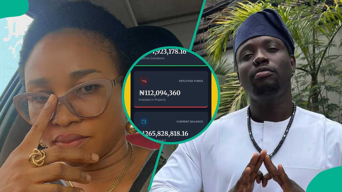 Lady posts total amount she saw in VeryDarkMan's NGO account, generates ...