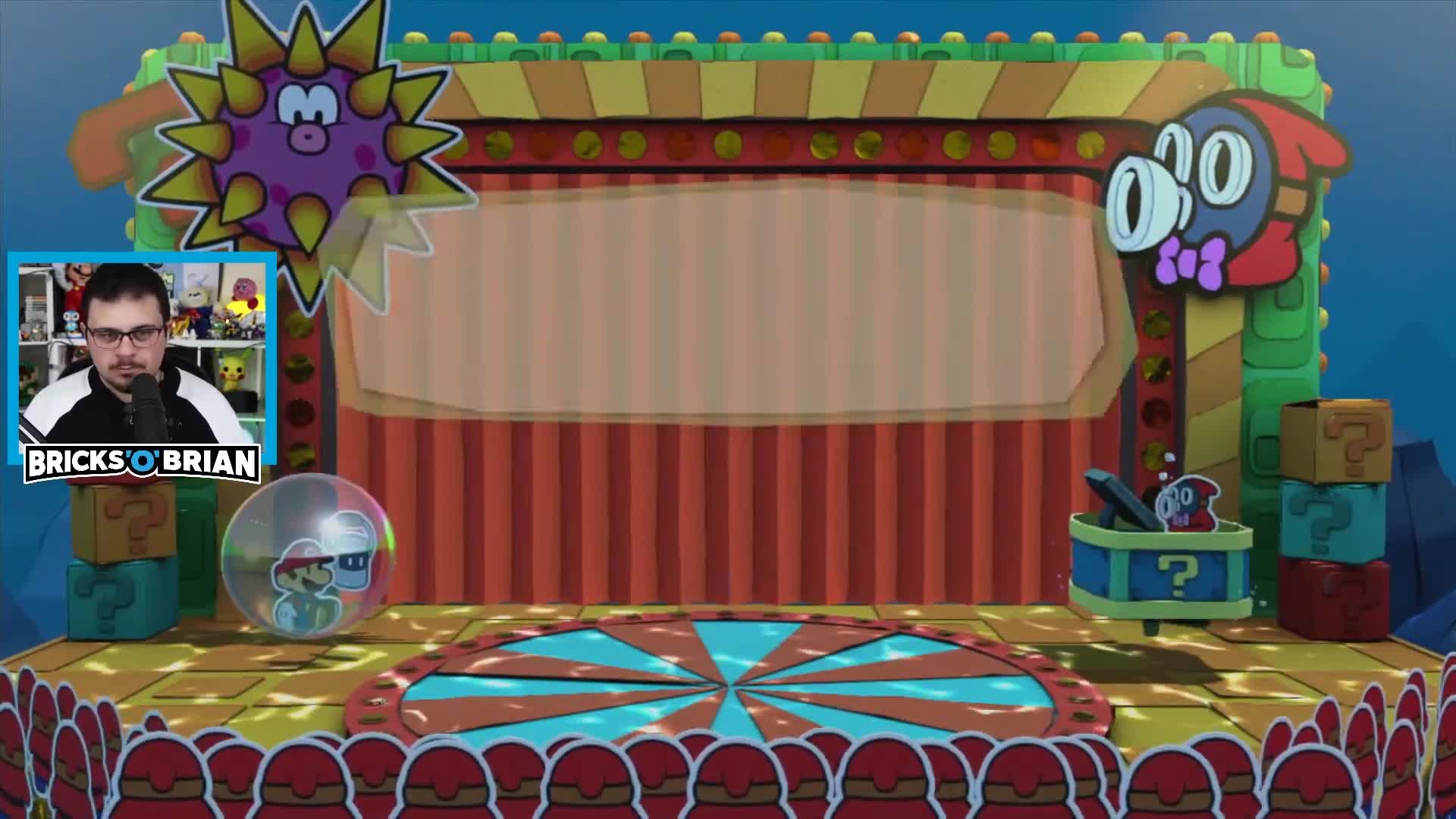 Not so great guesses! Paper Mario Color Splash with Bricks 'O' Brian!