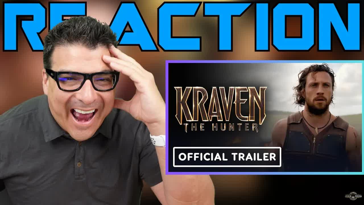 Kraven the Hunter (red band) trailer reaction | Sony Pictures | Rhino ...