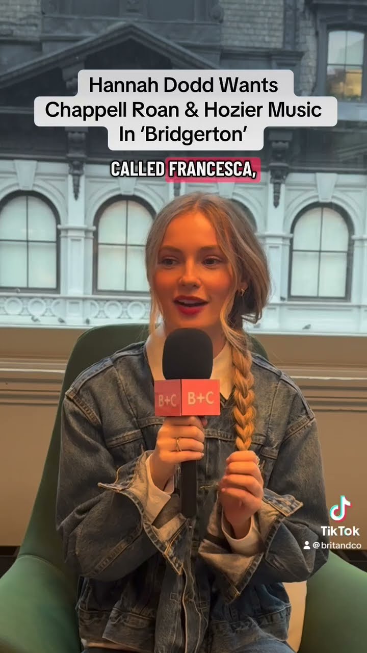 Hannah Dodd wants Chappell Roan & Hozier music in 'Bridgerton'