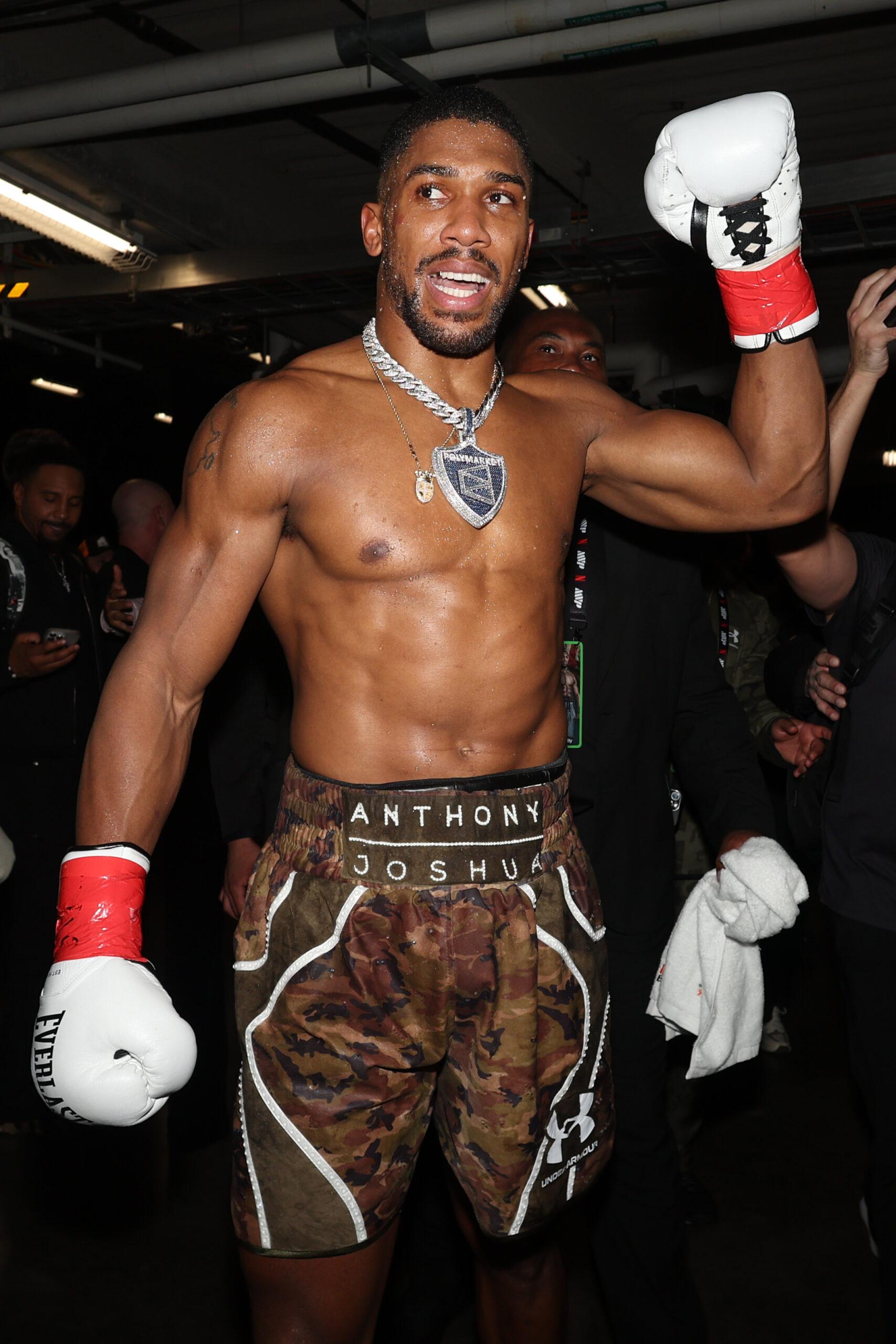 Anthony Joshua shares powerful message in first words since tragic car ...