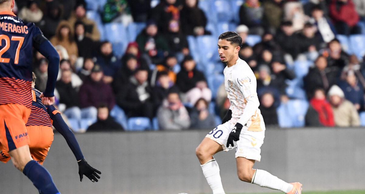 Dunkerque devant Montpellier à la pause grâce à son crack Yassine