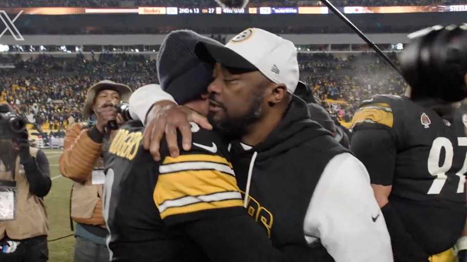 Mics caught Aaron Rodgers’s message to Mike Tomlin after Steelers make ...