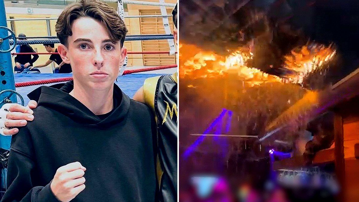 Hero boxer dies saving friend in Swiss bar fire