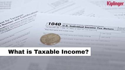 What is taxable income?