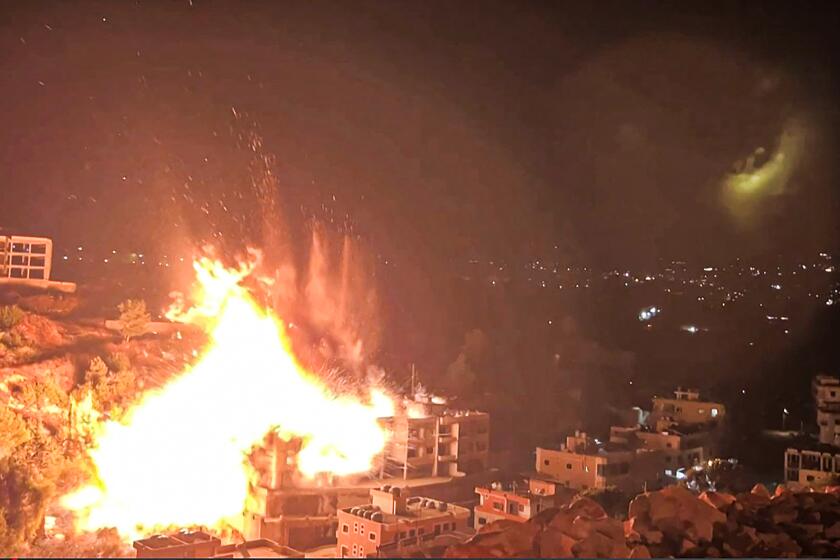 Israel strikes Hezbollah and Hamas targets in Lebanon ahead of a key ...